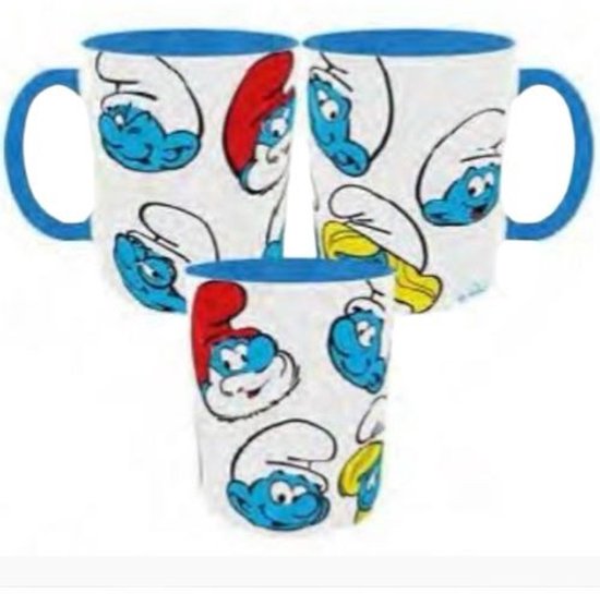 Smurfenmok - De smurfenhoofden - De smurfen - 320 ML - 1 mok | bol