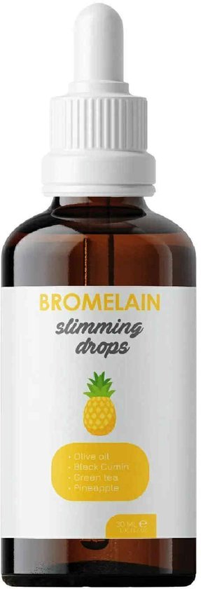 Bromelaïn Slimming Drops Afslankdruppels Keto Burn Form met Kruiden ...