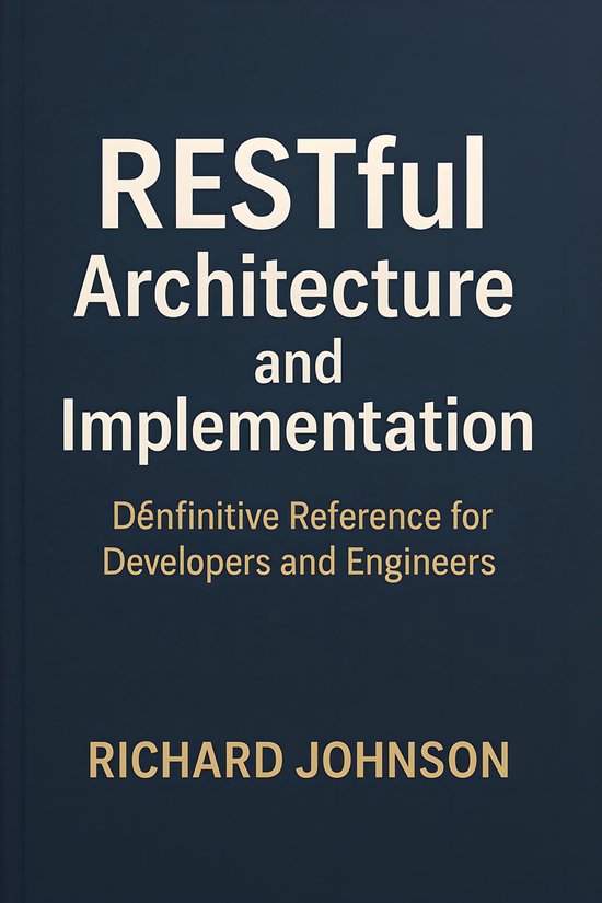 RESTful Architecture and Implementation (ebook), Richard Johnson | 6610000901180 | Boeken | bol