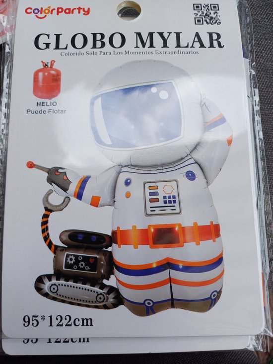 ballon ruimtevaarder 95x122cm | bol