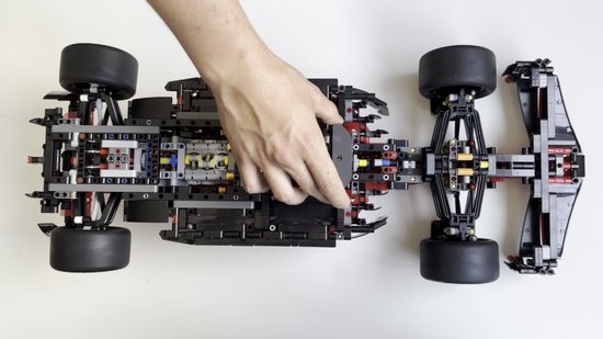 YUOM. Wall Mount voor LEGO Ferrari F1 - Muurbeugel voor Technic auto ...