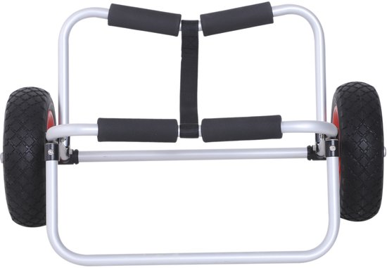 Kano / Kajak / Surf trolley opvouwbaar alu. tot 90 kg | bol