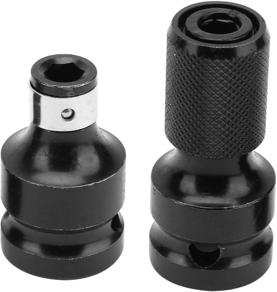 JGS Premium - Telescopische Socketadapter 2 Stuks 1/2 naar 1/4 Hex Vrouwelijk - Handig... | bol