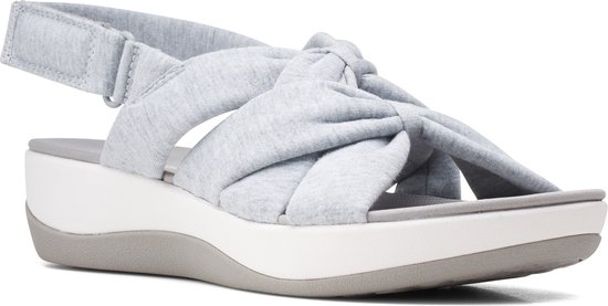 Clarks Arla Meg Dames Sandalen - Grey - Maat 39 | bol