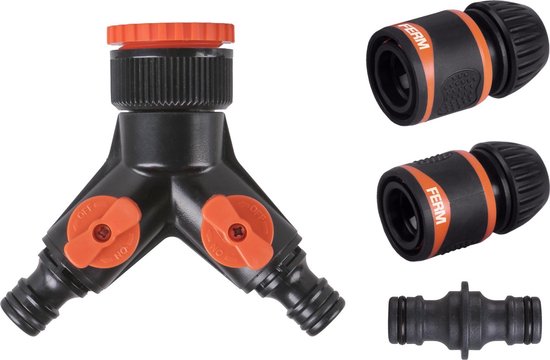 TUINSLANG - 2-weg waterverdeler - Tuinslang koppelingen set - Waterverdeler -... | bol