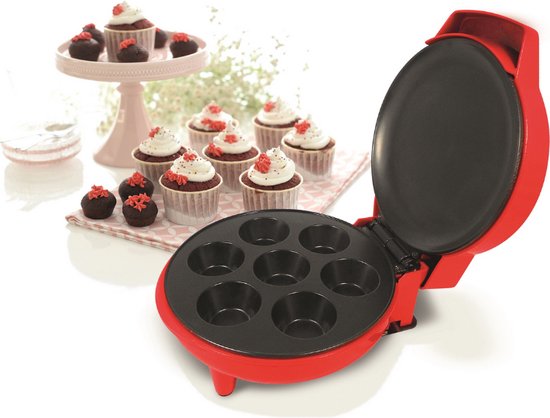 Jocca Cake Pop Maker - Wafelijzer voor 7 Cake Pops - Met Antiaanbaklaag ...