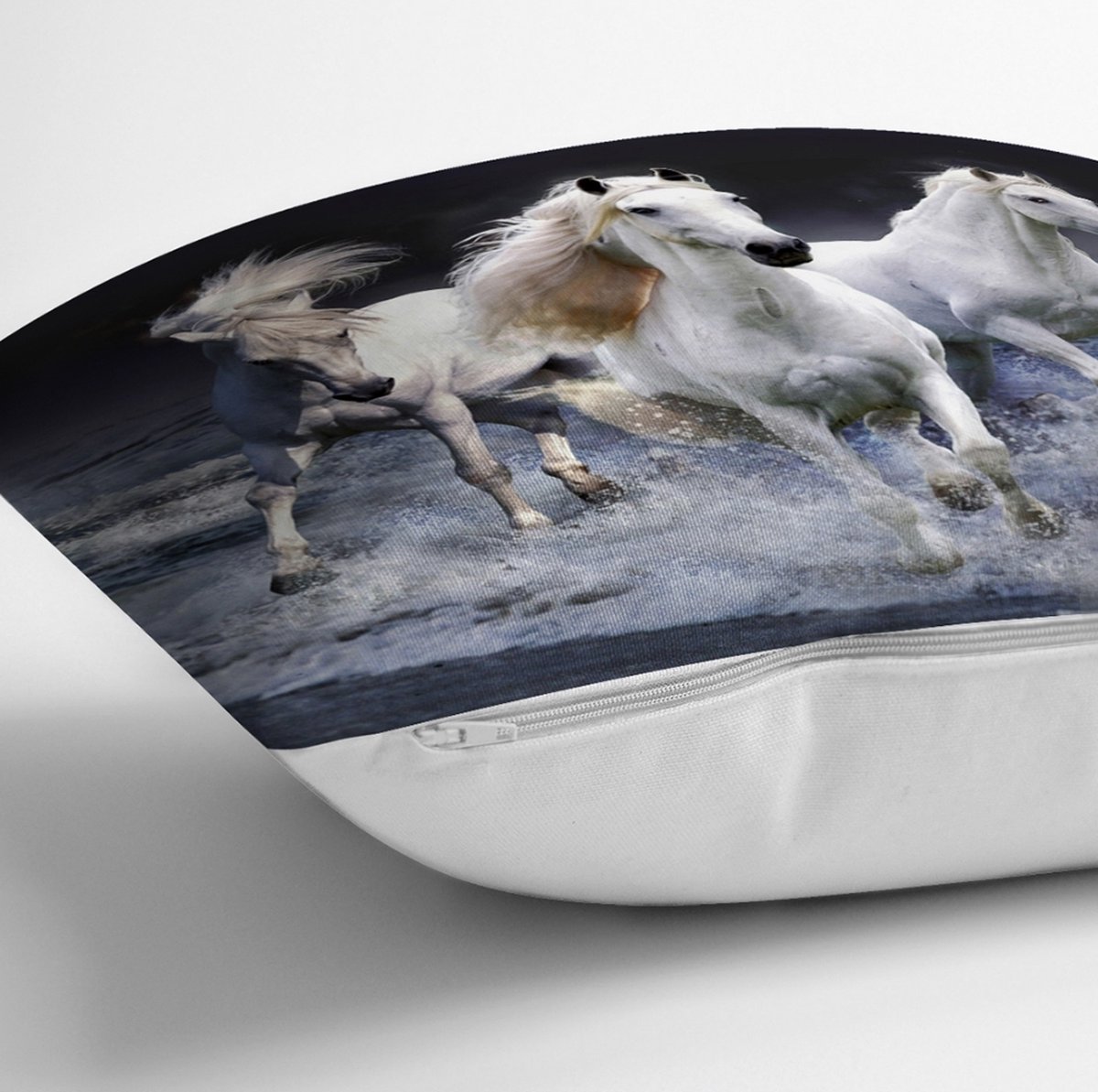 Kussenhoes - Paarden - 70x70 cm - Vloerkussen Kussenloop | bol.com