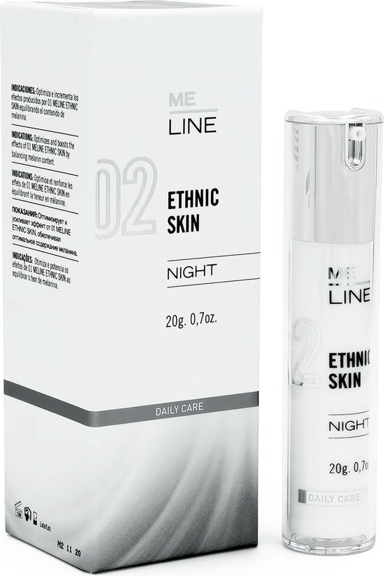 Meline 02 ETHNIC SKIN NIGHT nachtcreme 20ml | bol