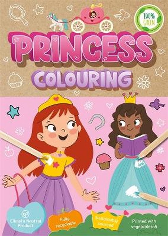 Princess Colouring, Igloo Books | 9781801086110 | Boeken | bol