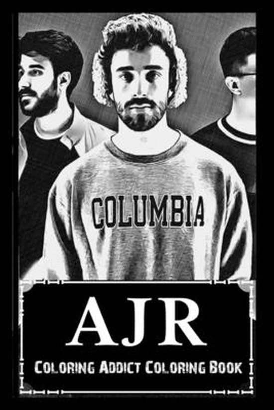 Coloring Addict Coloring Book: Ajr Illustrations To Manage Anxiety ...