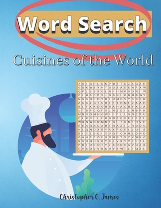Cuisines of the World: A Food Word Search Puzzle Book For Adults ...