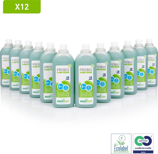 Greenspeed Probio Floor- Probiotische vloerreiniger - 12 flessen x 1 l ...