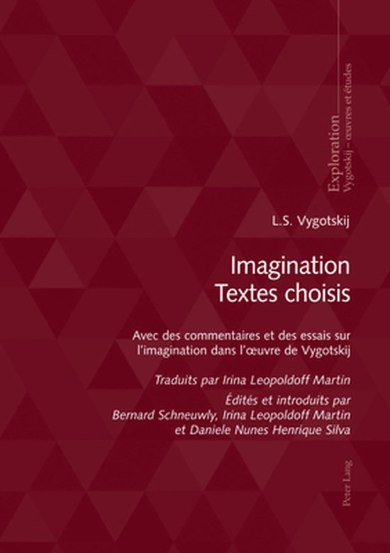 Exploration 197 Imagination Textes Choisis Ebook Lev Semionovitch Vygotskij