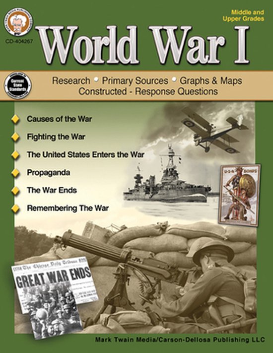 World War I, Grades 6-12, Janie Doss | 9781622236466 | Boeken | bol