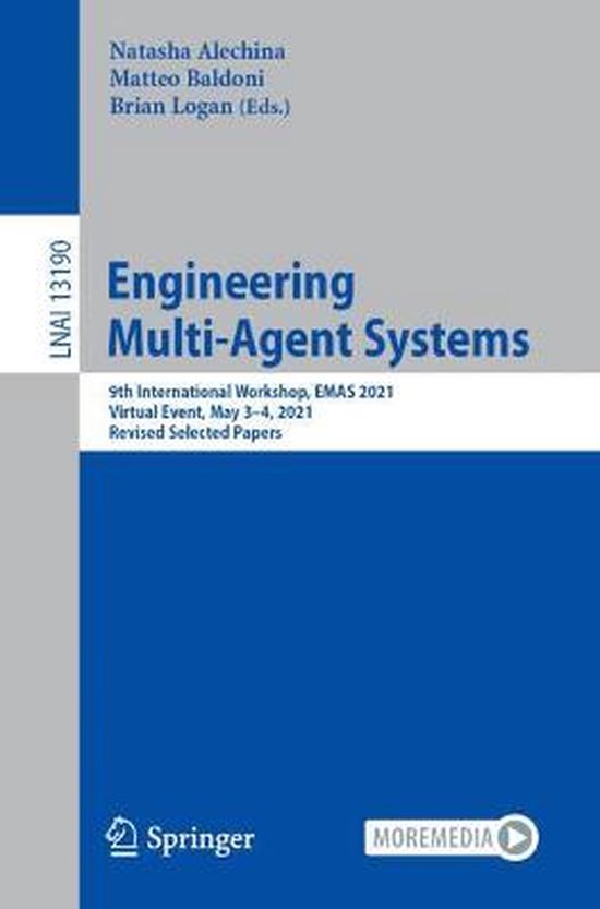 Engineering Multi-Agent Systems | 9783030974565 | Boeken | bol.com