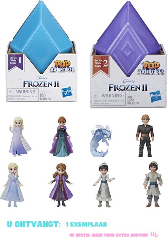 Disney Frozen 2 Pop Adventures - 1 exemplaar - Surprise Blind Box | bol.com