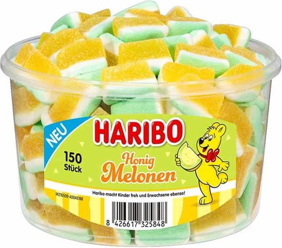 Haribo - Honingmeloen - 150 stuks | bol