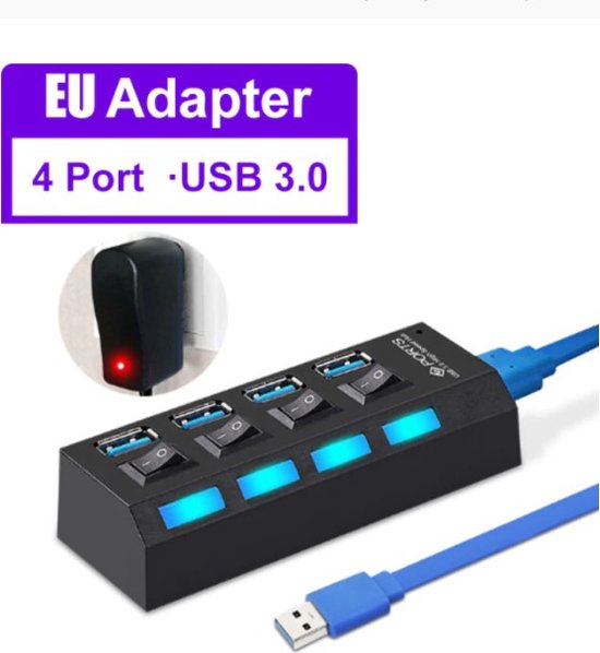 USB-line ® - 4 in 1 USB topcontact-USB Station – USB Hub ...
