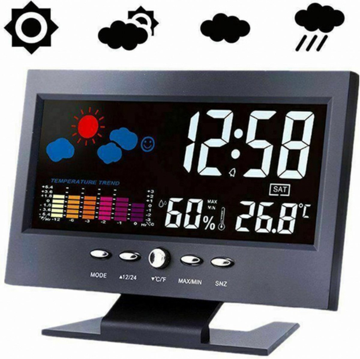 Studio Jacquí Intelligent Weerstation - voor Binnen - Draadloos ...