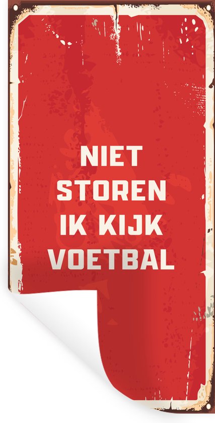 Muurstickers - Sticker Folie - Quotes - Spreuken - Niet storen ik kijk ...