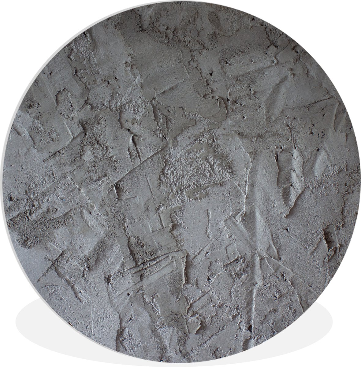 Cercle Mural - Cercle Mural Intérieur - Béton - Ombre - Ciment - ⌀ 30 ...