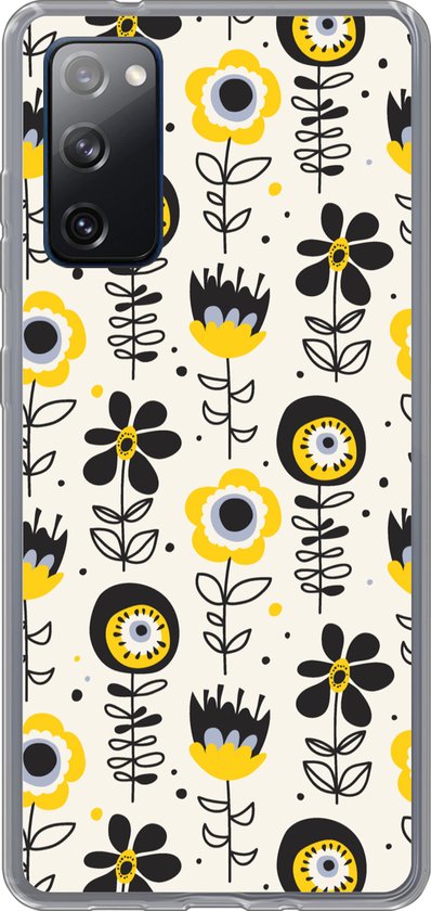 Telefoonhoesje Geschikt voor Samsung Galaxy S20 FE hoesje - Meiden - Bloemen -... | bol