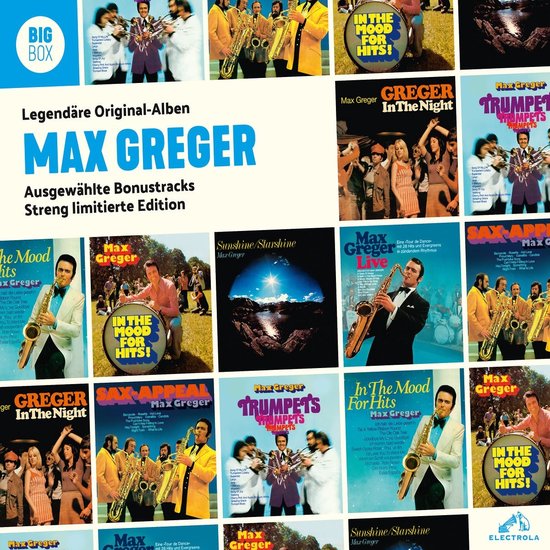 Max Greger - Big Box (4 CD), Max Greger | Muziek | bol
