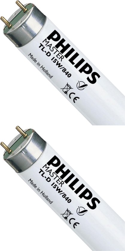 Philips - TL Buis 44 CM - 15Watt / 840 - Cool White - Ø 28MM - T8 ...