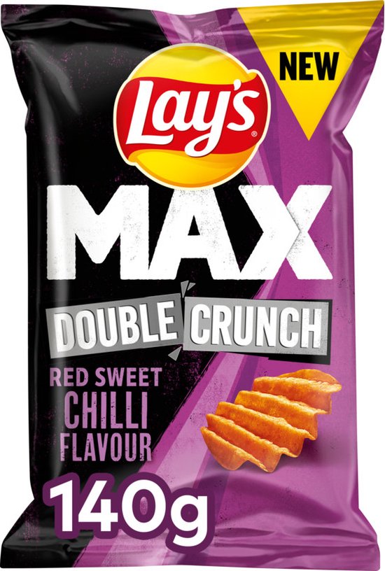 Lays Max Sweet Chili Doos - 9 x 140 Gram | bol