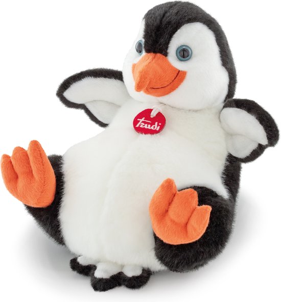 Trudi Classic Knuffel PinguÃ¯n 27 cm- Hoge kwaliteit pluche knuffel ...
