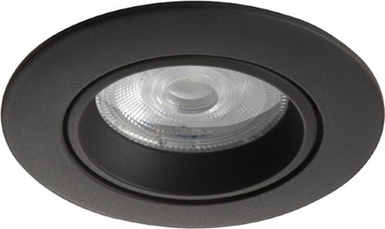 Inbouwspots - 3-pack - Spotjes inbouw - Kantelbaar + GU10 LED - 5.5W ...