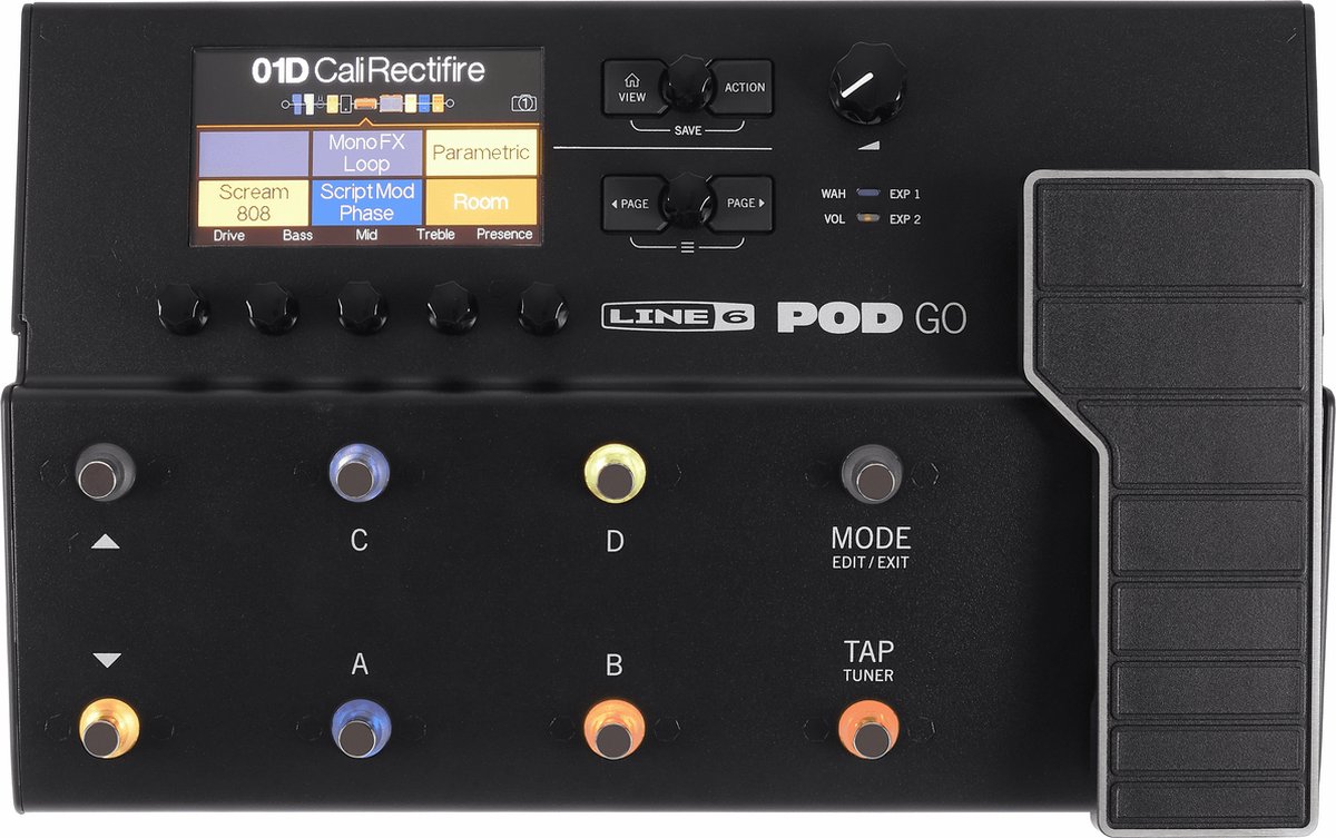 Line 6 POD Go multi-effect stompbox | bol.com