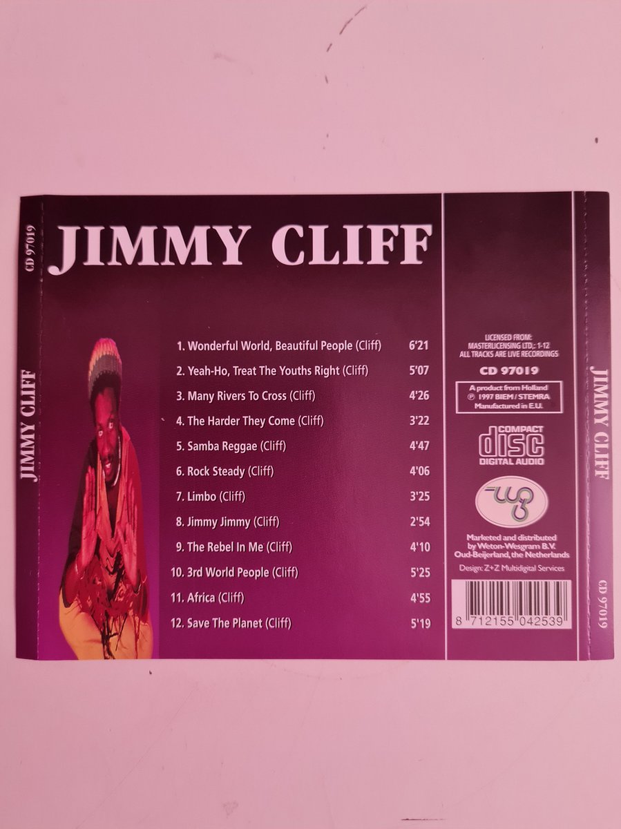 Jimmy Cliff, Jimmy Cliff | CD (album) | Muziek | bol.com
