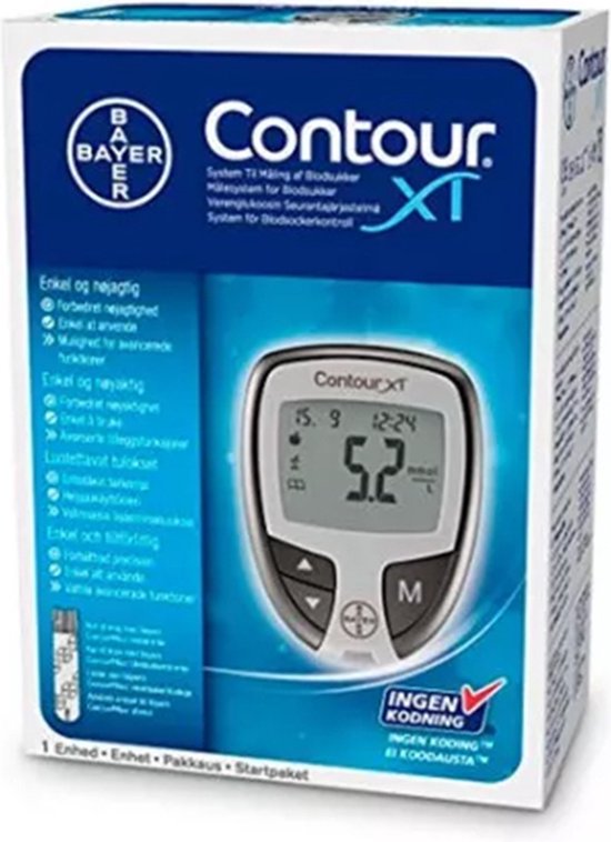 Bayer Contour Xt Glucose Meter | bol
