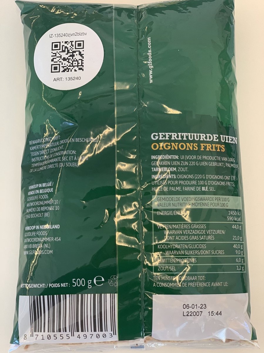 Bicky - Geroosterde ajuin - Uien - Roasted onion - Zakje 500 gr | bol