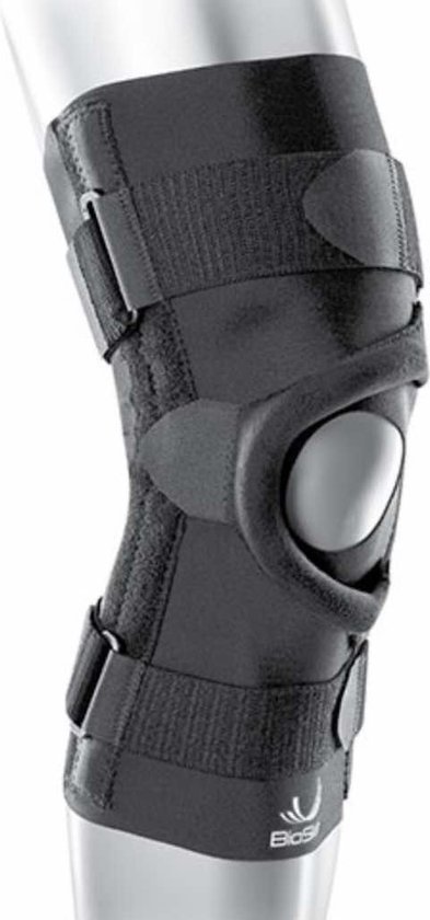 Bioskin Q-brace Kniebrace - M - Universeel - Zwart | bol