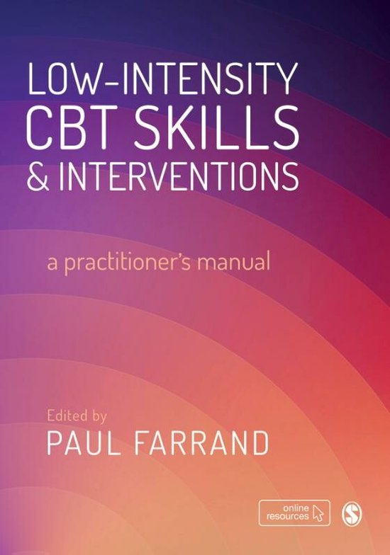 Low-intensity CBT Skills and Interventions | 9781526486813 | Boeken ...