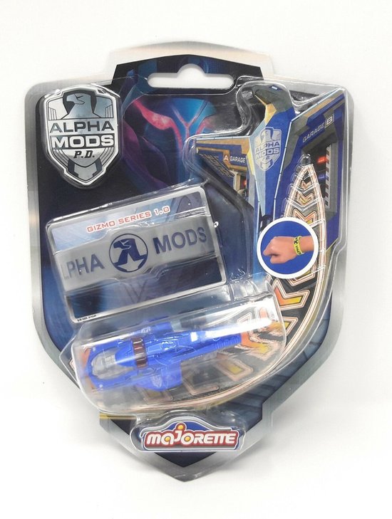 Majorette Modelauto metaal Alpha Mods Series Politie Gizmo Blister ...
