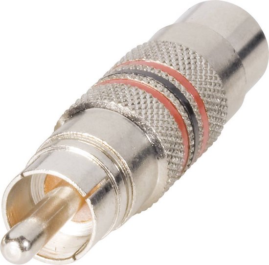 BKL Electronic 0204504 Cinch-adapter Cinch-stekker - Mini-DIN-bus ...