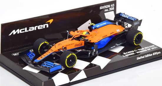 McLaren F1 Team MCL35M #4 Bahrain GP 2021 - 1:43 - Minichamps | bol.com