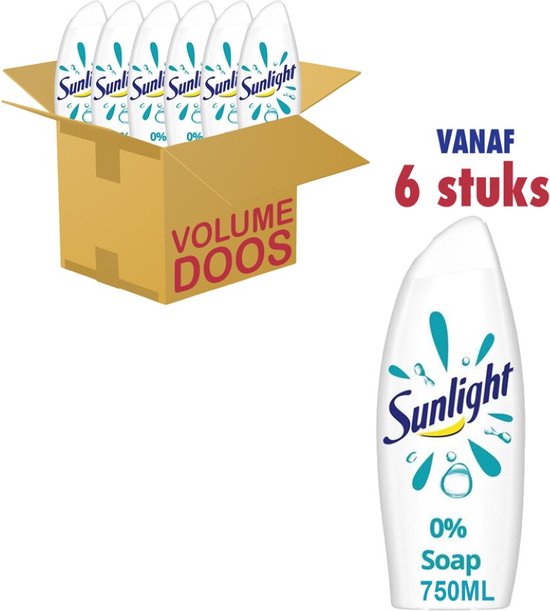 Sunlight Bad 0% Soap 750ml | bol.com