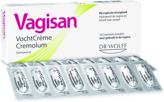 Vagisan Vochtcreme Cremolum 16 Stuks tabletten (ovules ...