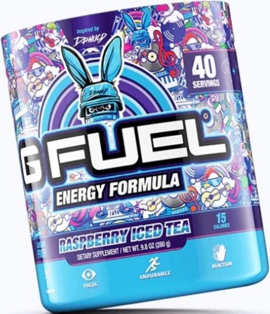 GFuel Energy Formula - Raspberry Iced Tea | bol.com