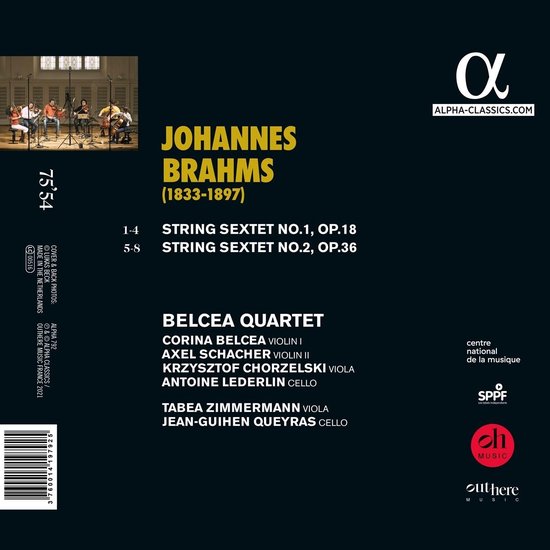 Belcea Quartet, Tabea Zimmermann, Jean-Guihen Queyras - Brahms: String Sextets (CD),... | bol