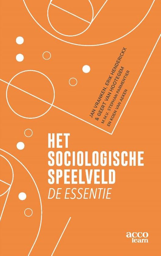 Het sociologische speelveld, de essentie | 9789464144048 | Jan Vrancken ...