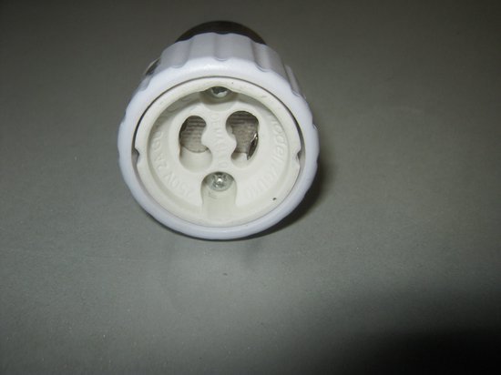 Verloopfitting van E27 naar GU10 | bol