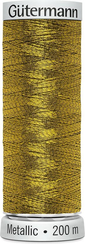 Gütermann Sulky Metallic borduurgaren, 200m, Kleur 7005 goud | bol