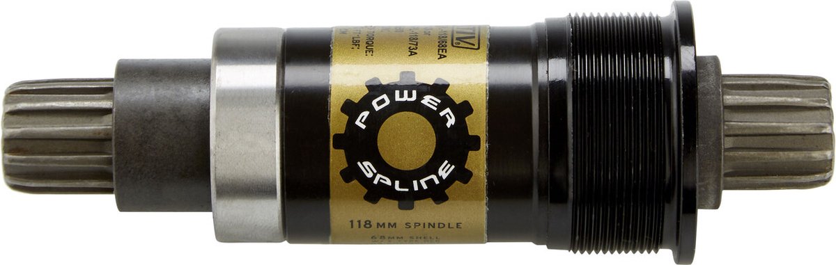 Truvativ trapasset 68/73-118mm BSA Powerspline zwart | bol.com