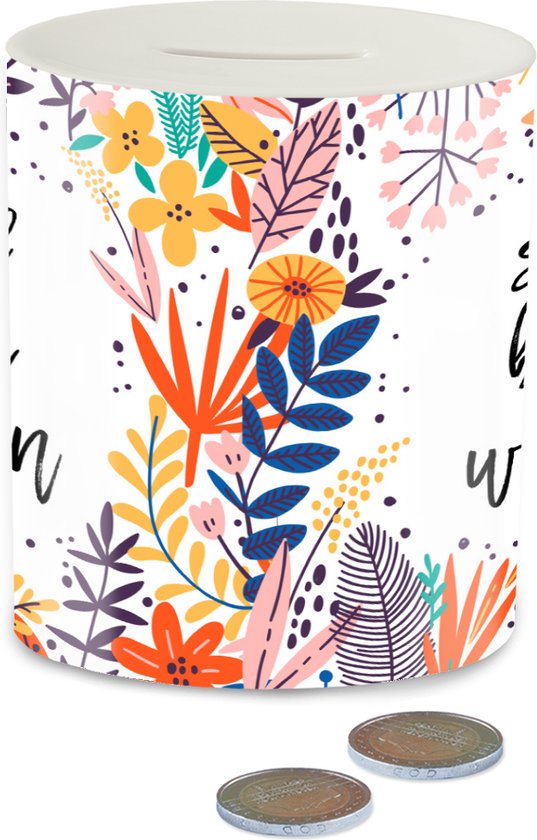Spaarpot - Spaarblik - Get well soon - Quote - Planten - Spaarpotten ...