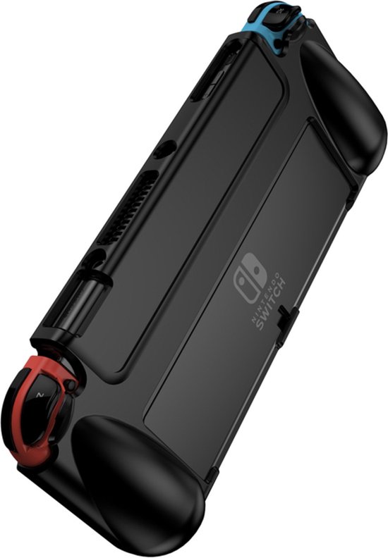 Luxe Grip Tpu Bescherm Hoes Skin Geschikt Voor Nintendo Switch Oled